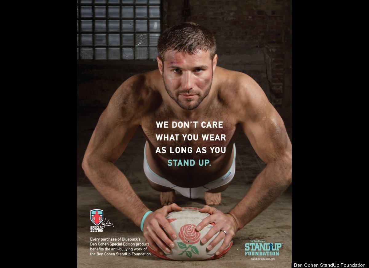 Ben Cohen, Rugby Star And LGBT Rights Advocate, Strips Down For 2014 ...