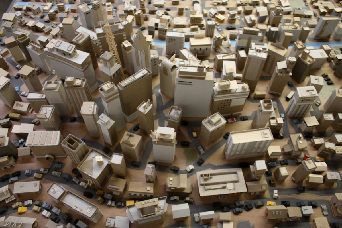 Paper City: Kiel Johnson Crafts Tiny Cityscapes From Scraps Of ...