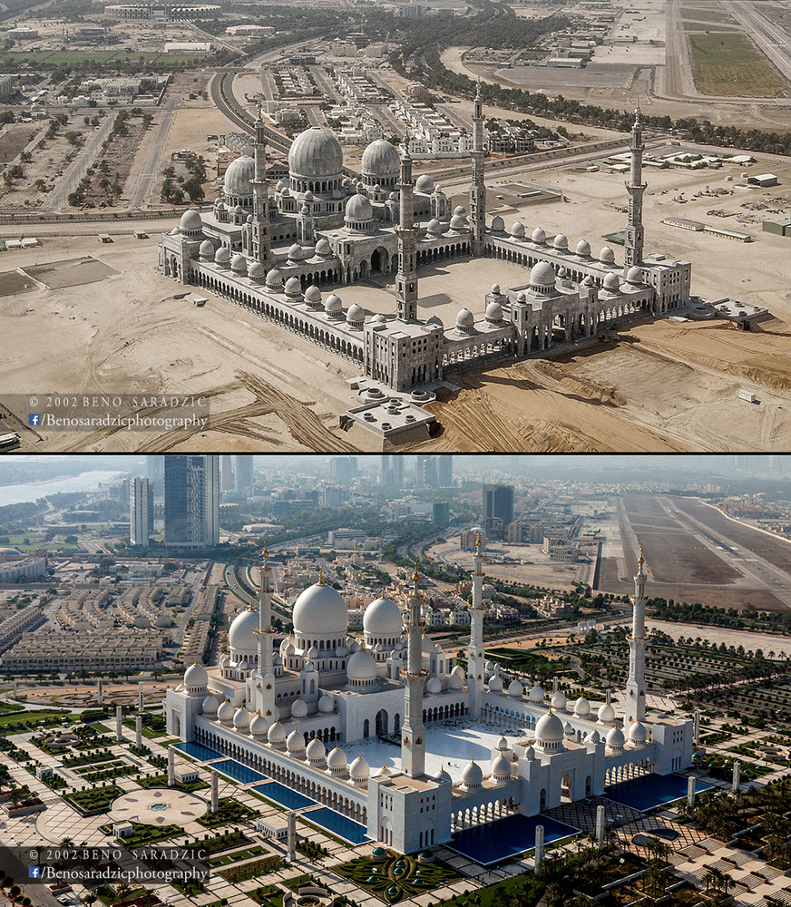 Here's How Abu Dhabi's Sheikh Zayed Grand Mosque Was Built (PHOTOS ...