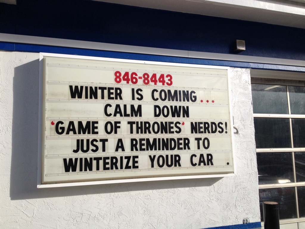 12 Funny Signs That Laugh In The Face Of Winter | HuffPost