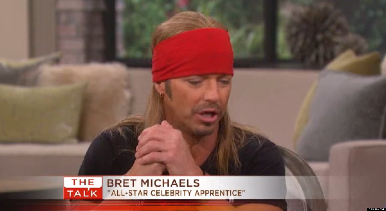 Bret Michaels Without His Bandana