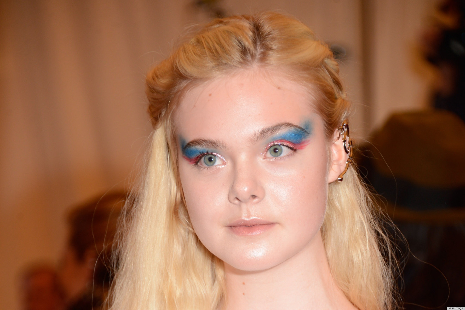 Elle Fanning Met Gala 2013: The Starlet's Eye Makeup Screams Ziggy ...
