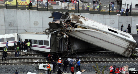 Spanish Train Crash: At Least 80 People Killed In Derailment (GRAPHIC ...