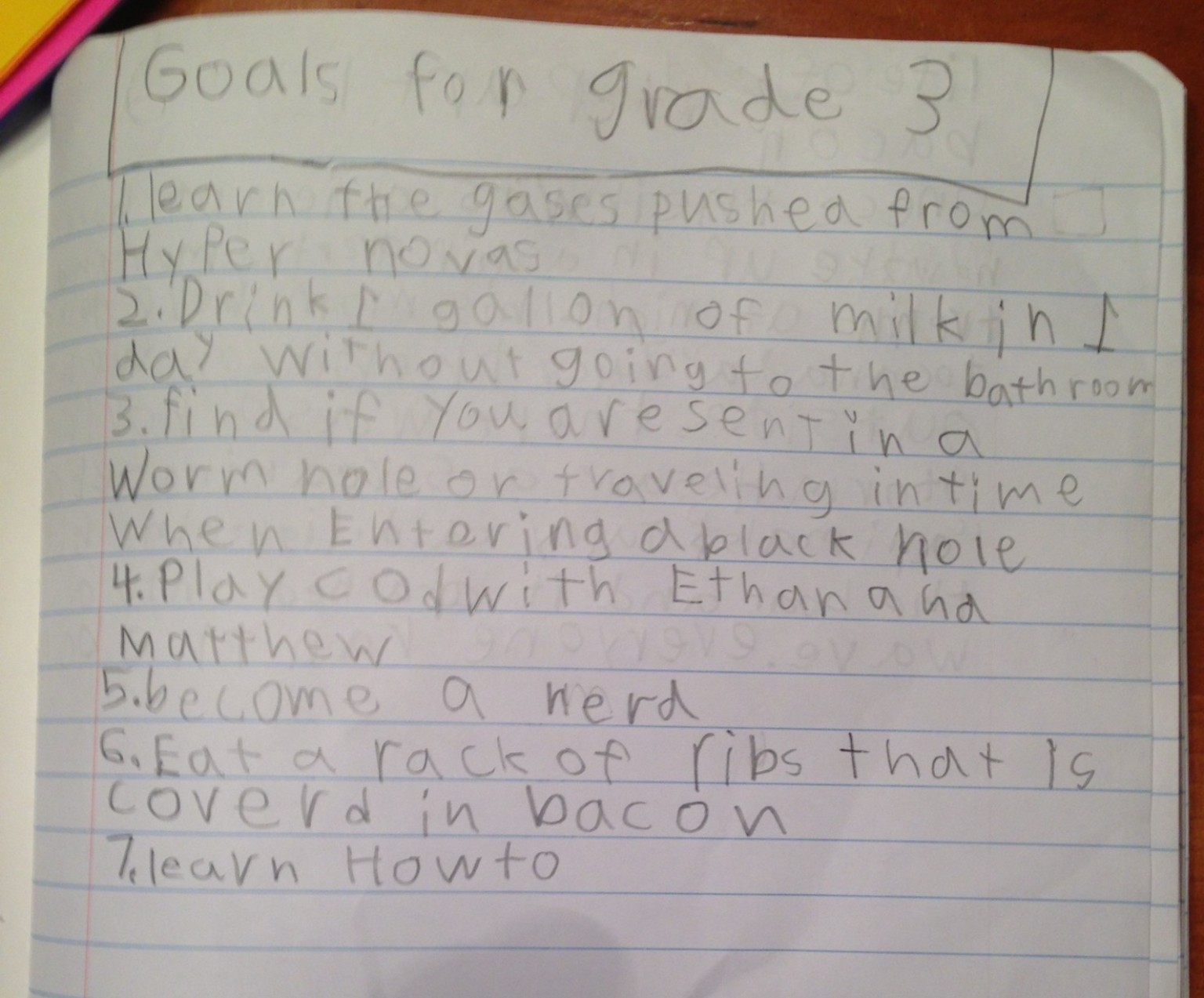 Cute Kid Note Of The Day Goals For Grade 3 HuffPost cute-kid-note-of-the-day-goals-for-grade-3-huffpost