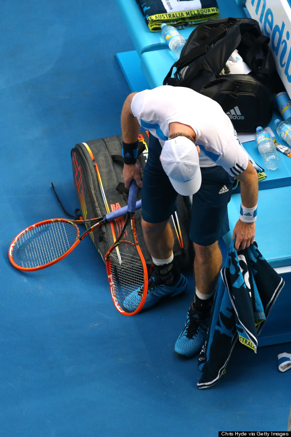 Australian Open 2014: Andy Murray Smashes Racquet In Fourth Round Win ...