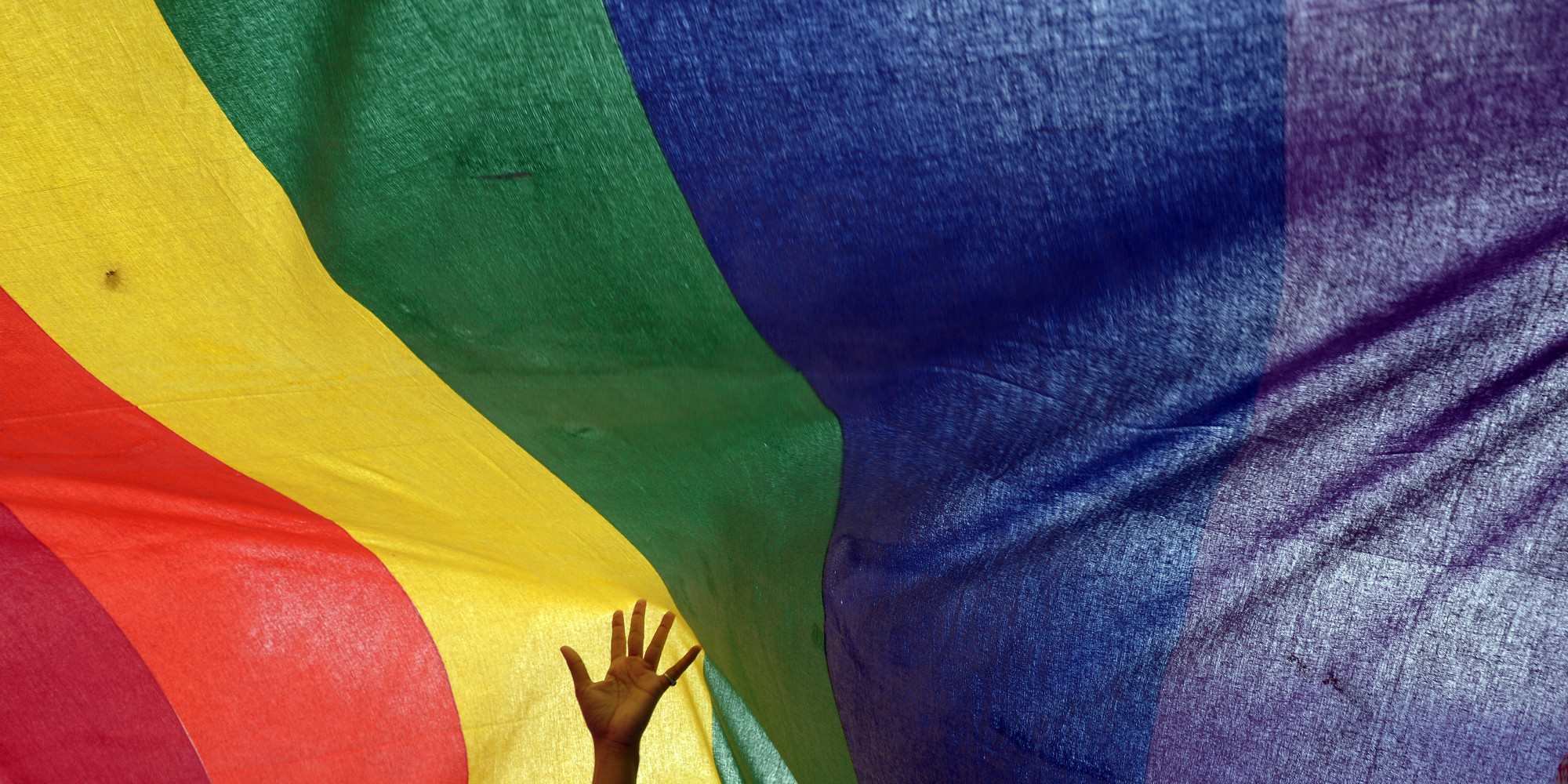 Rainbow flag facebook cover - vinogasm