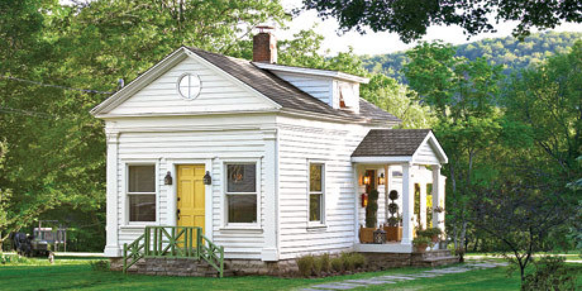 You'll Never Guess What This Colorful Cottage Used To Be | HuffPost