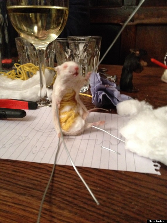 Anthropomorphic Mouse Taxidermy Class With Margot Magpie (PICTURES ...