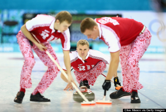 Olympic Curling Uniforms