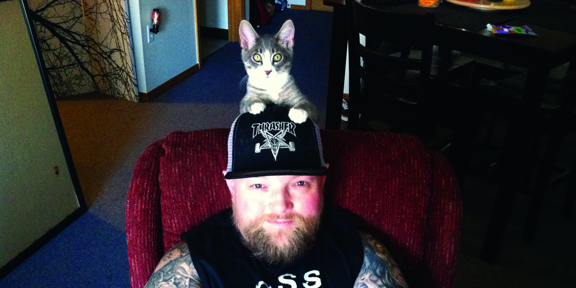 These Photos Of Rockers With Their Cats Shows The Softer Side Of Heavy ...