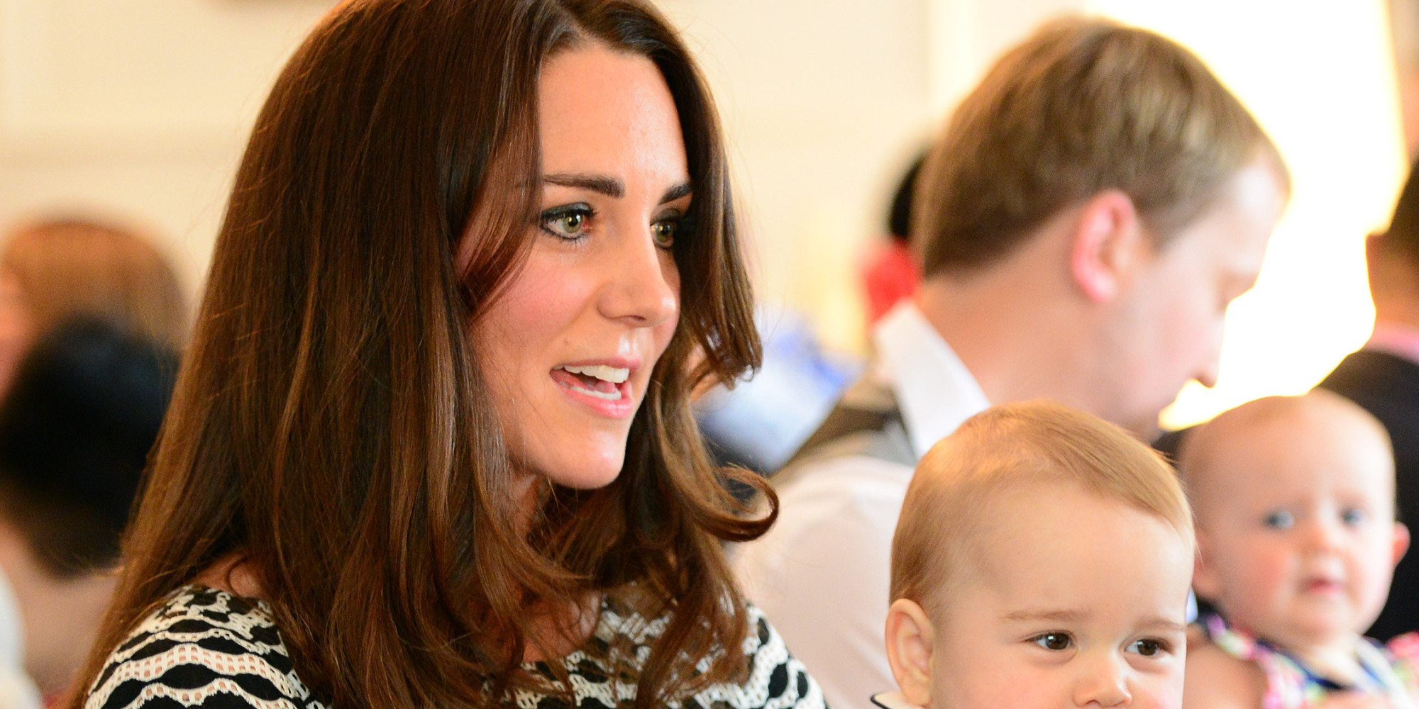 Kate Middleton And Prince George Get Cutesy In New Zealand | HuffPost