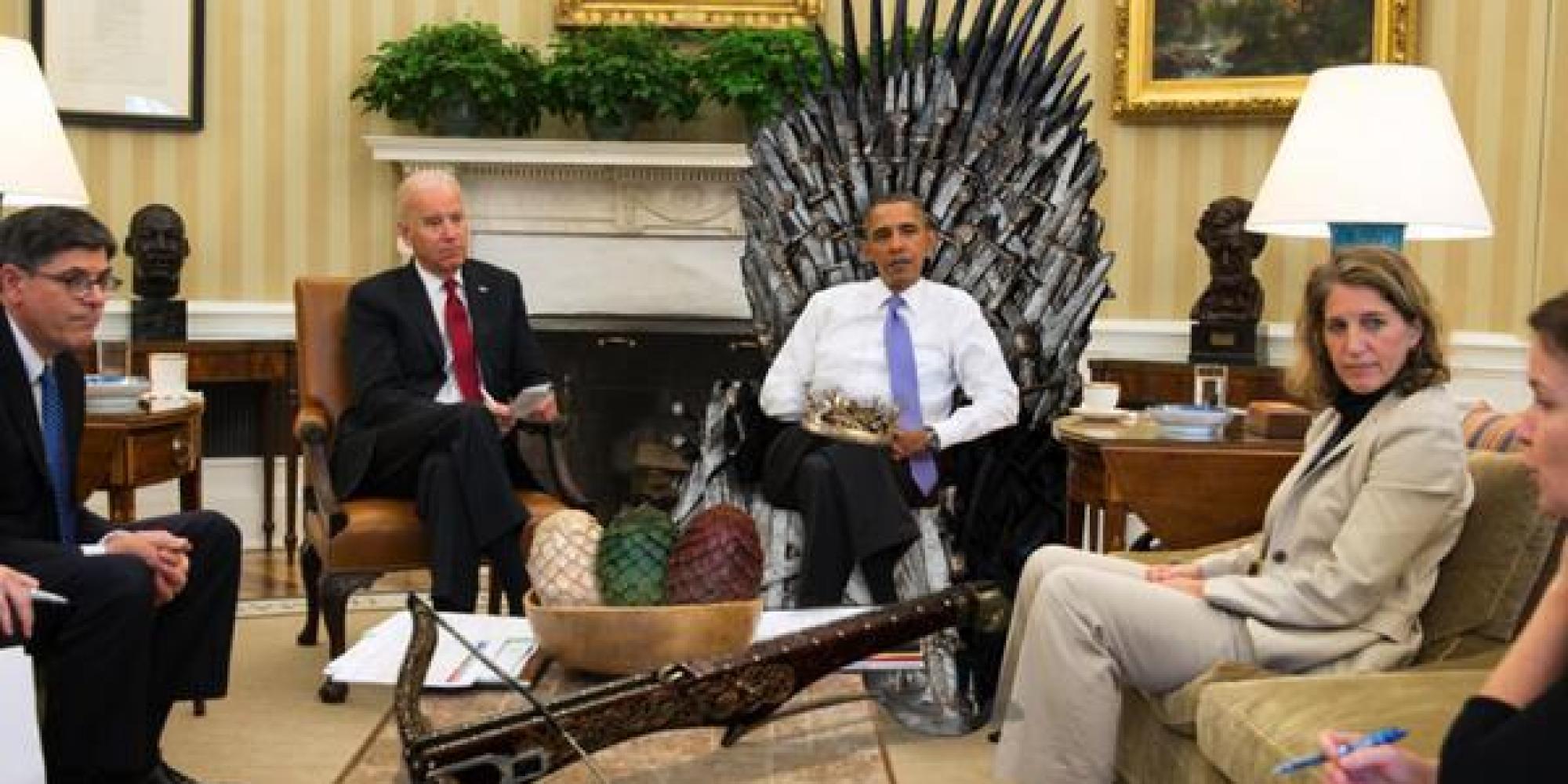 Obama Channels King Joffrey In The 'Westeros Wing' | HuffPost