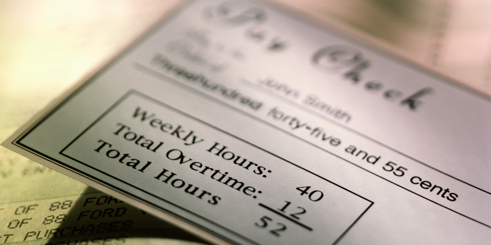 Here's the First Thing You Should Do With Every Paycheck | HuffPost