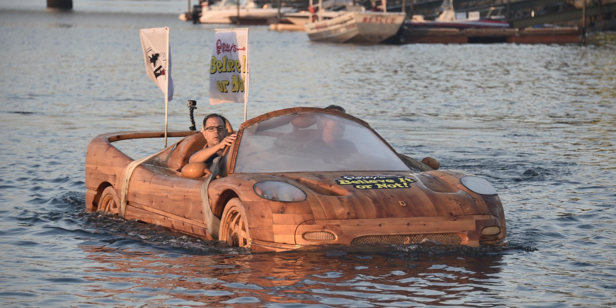 CHECK IT OUT: Ripley's Wooden Ferrari Looks Like A Car, Rides Like A ...