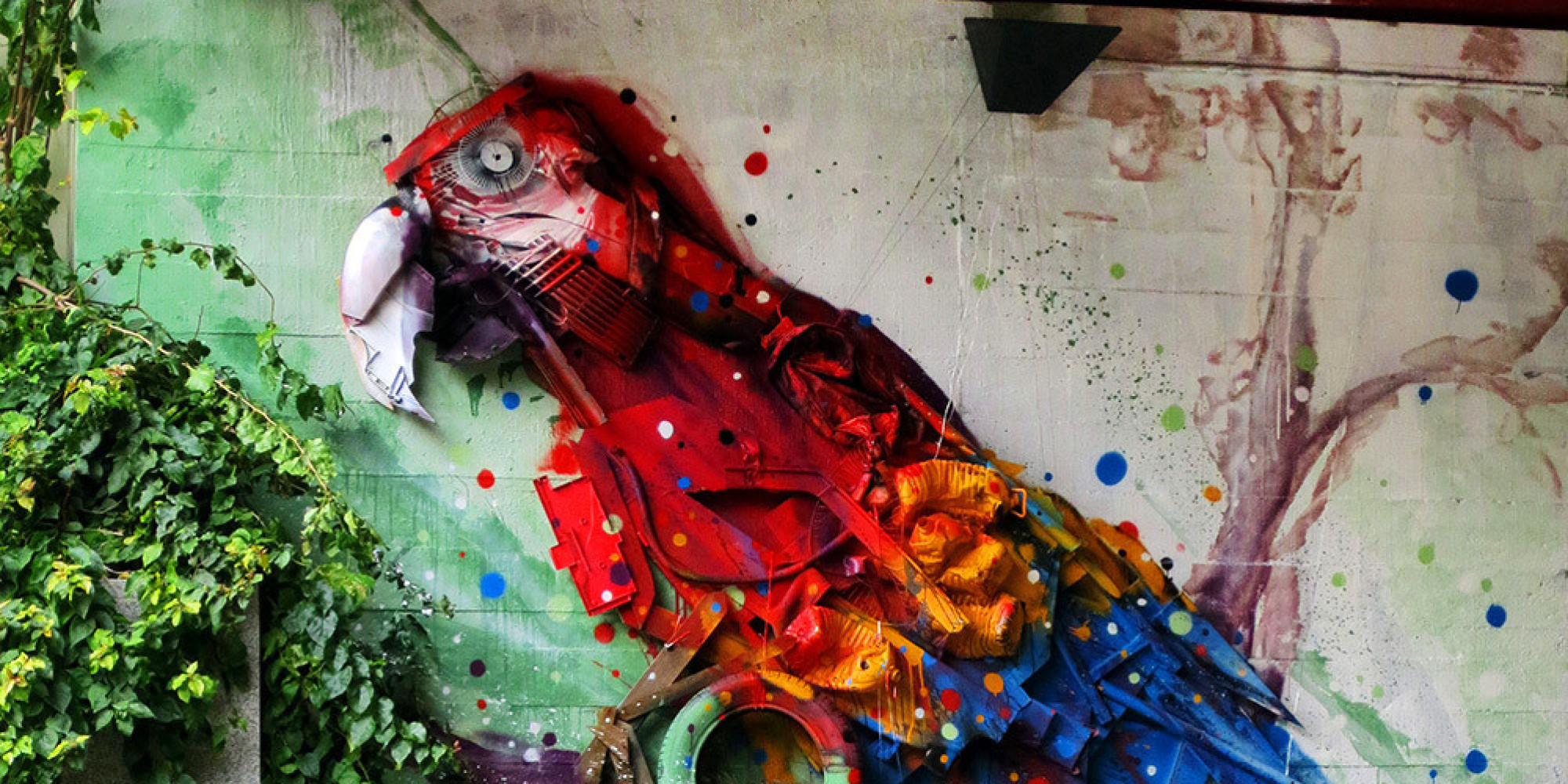Bordalo II Transforms Street Trash Into Gigantic Works Of Art | HuffPost