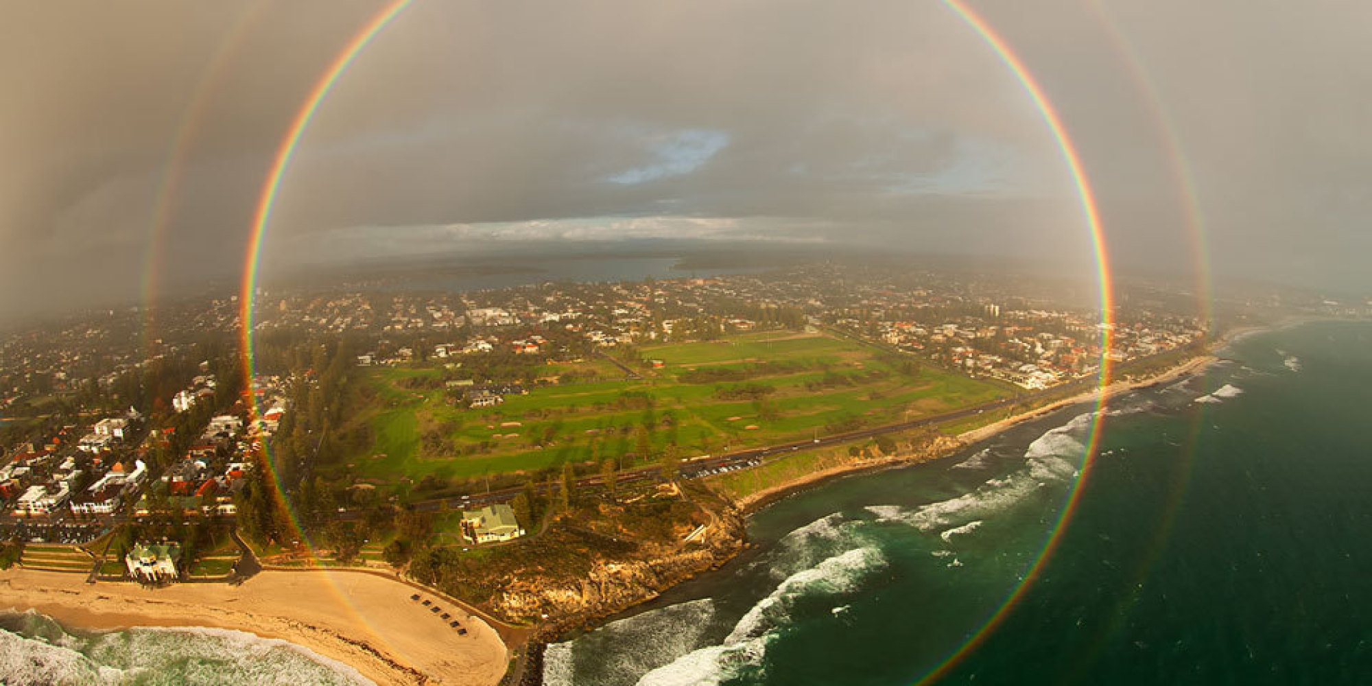 ELI5: Why we can't see a full circle rainbow? : r/explainlikeimfive