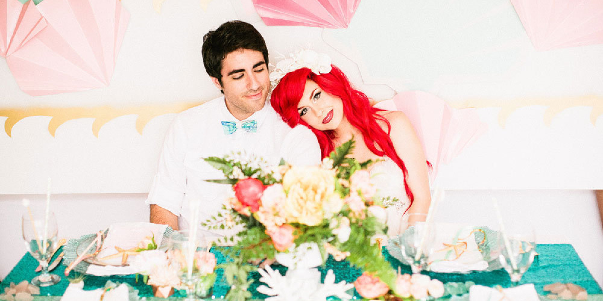  Little Mermaid Wedding Ideas For Your Disney Loving Heart HuffPost