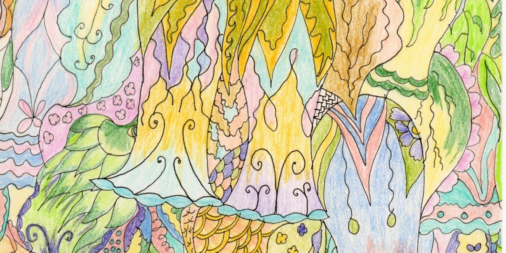 10 Easy Art Therapy Techniques To Help You De Stress HuffPost
