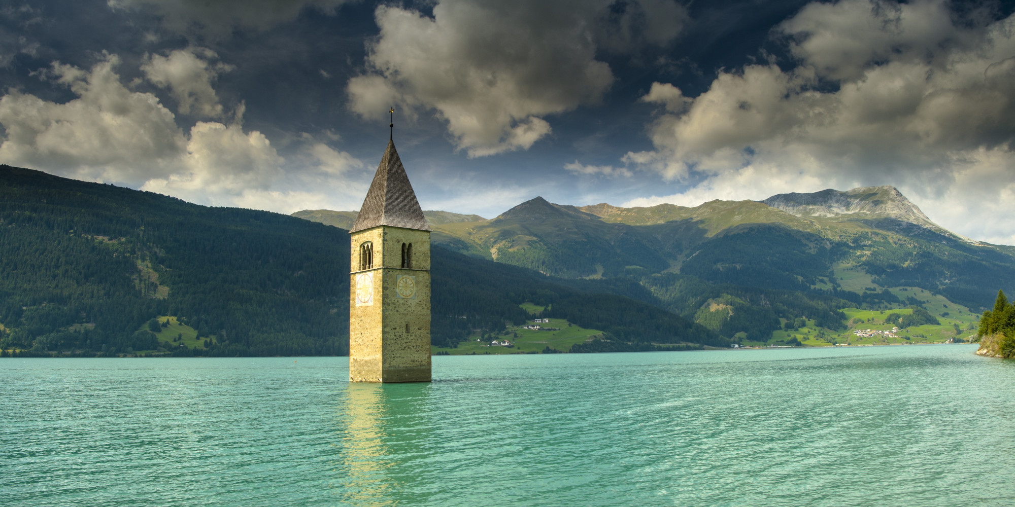Lake Resia, The Sunken Town Where You'll Walk On Water | HuffPost