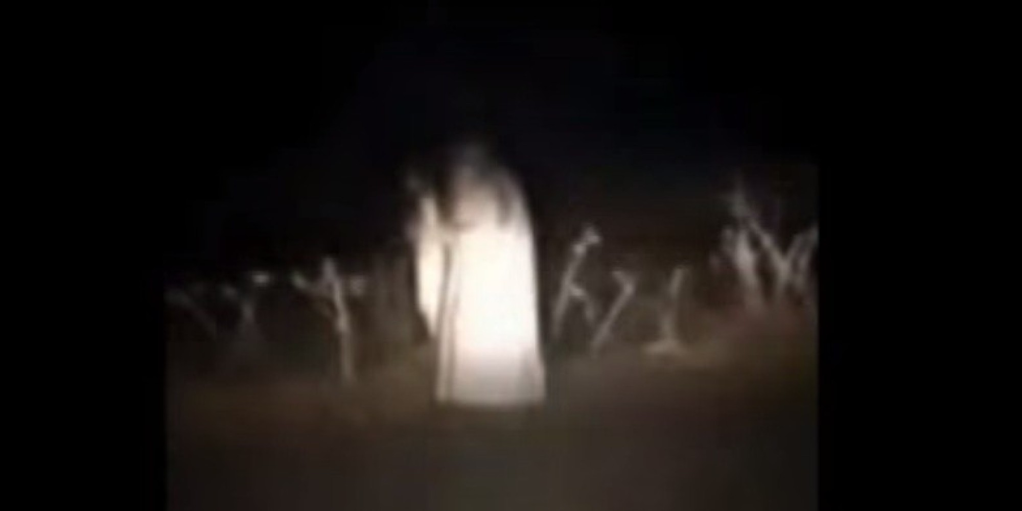 Blackburn 'Ghost' Caught On Video As Angry Apparition Chases Car | HuffPost