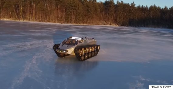 The Ripsaw EV2 Is Basically A Supercar Tank | HuffPost UK