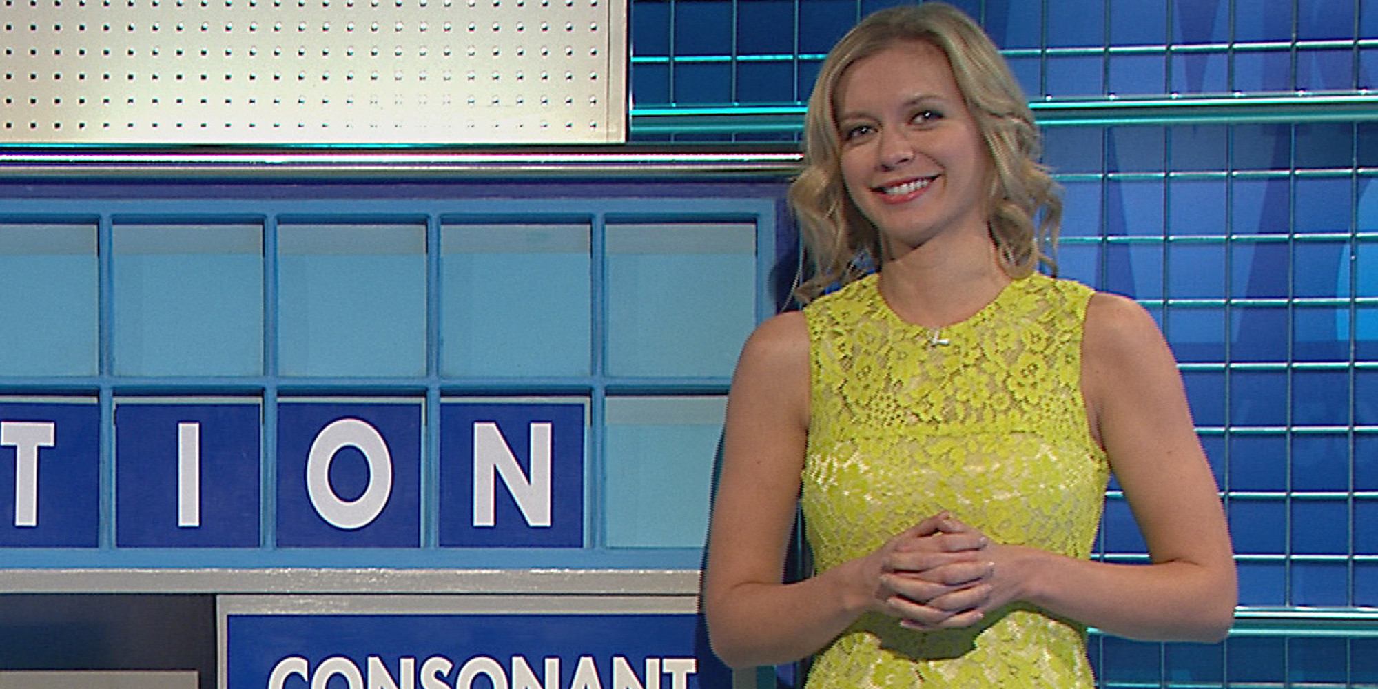 'Countdown': Rachel Riley Holds It Together (Just) As 'Erection'... Erm ...