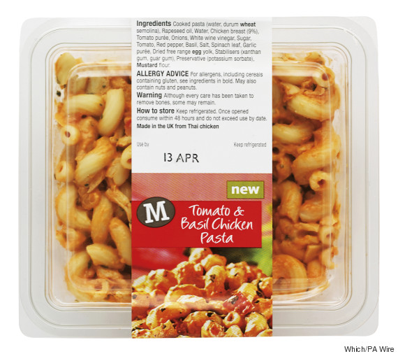 High Street Salads, Sandwiches And Pasta Pots Contain More Calories And ...