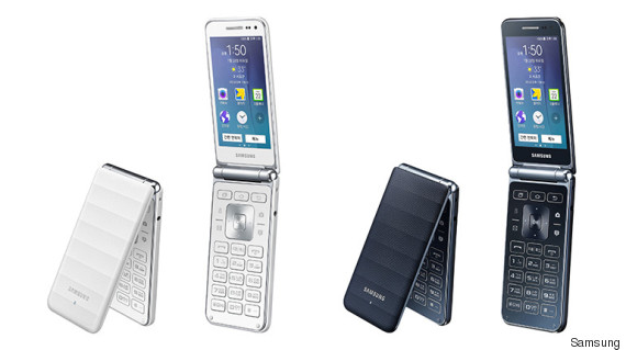 Un téléphone à clapet tactile imaginé par Samsung