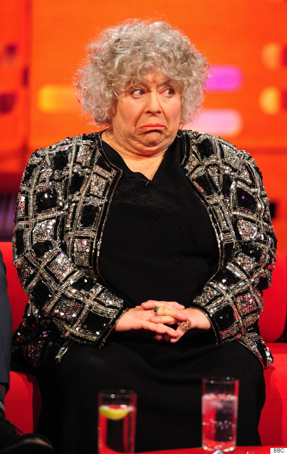 Miriam Margolyes Explains Why She Emptied A Water Bottle Over Youth's ...