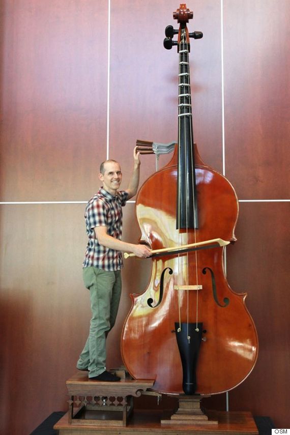 L'OSM inclura une octobasse, le plus grand instrument à cordes au monde