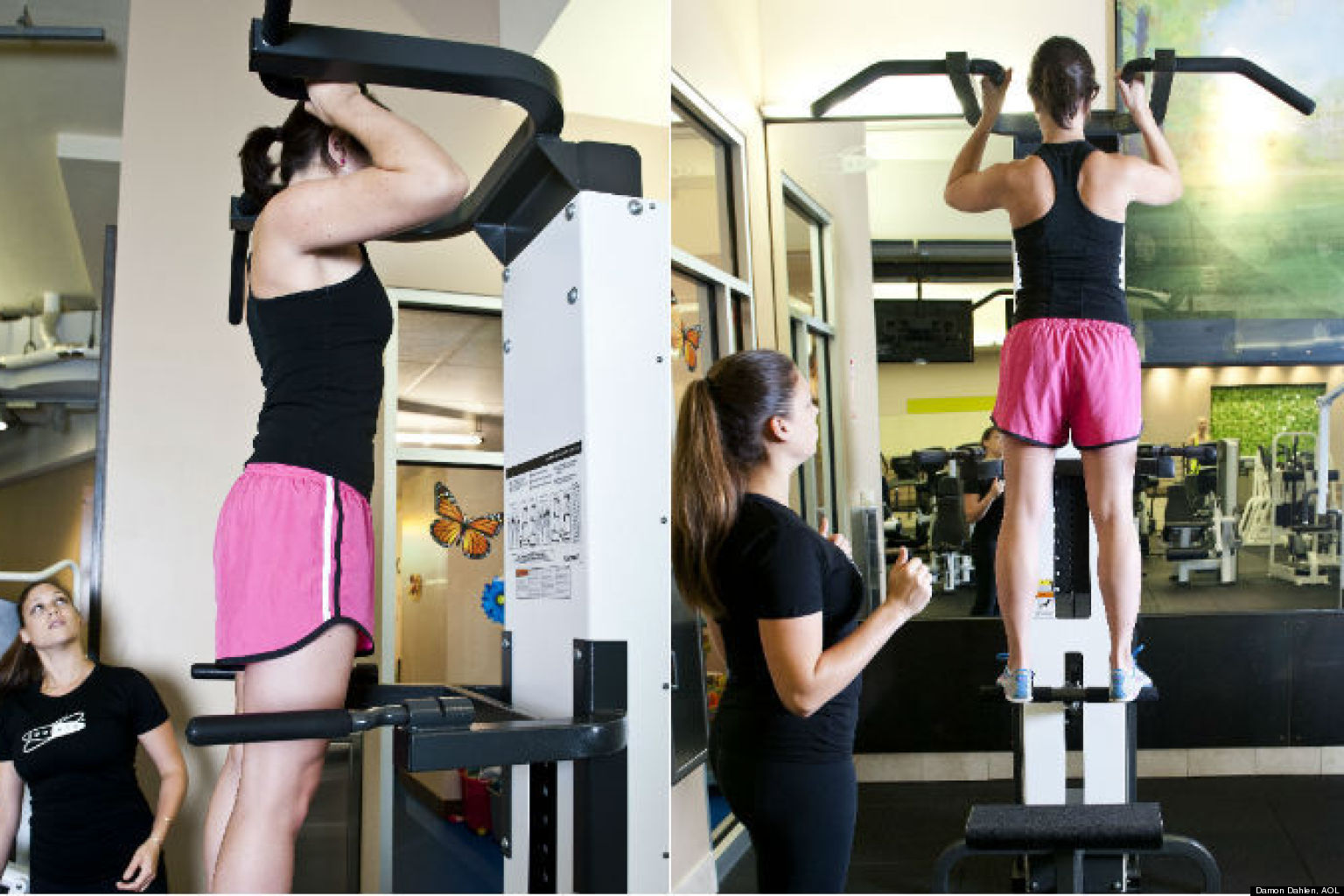 Fix Your Form How To Use The Assisted Pull Up Machine Huffpost
