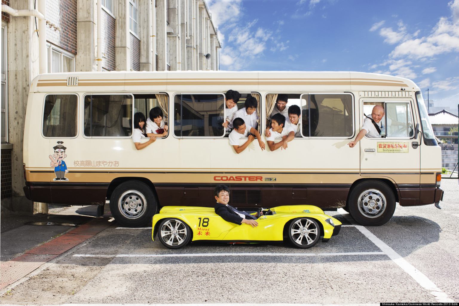 World s Smallest Car Races Into Guinness Record Book VIDEO HuffPost