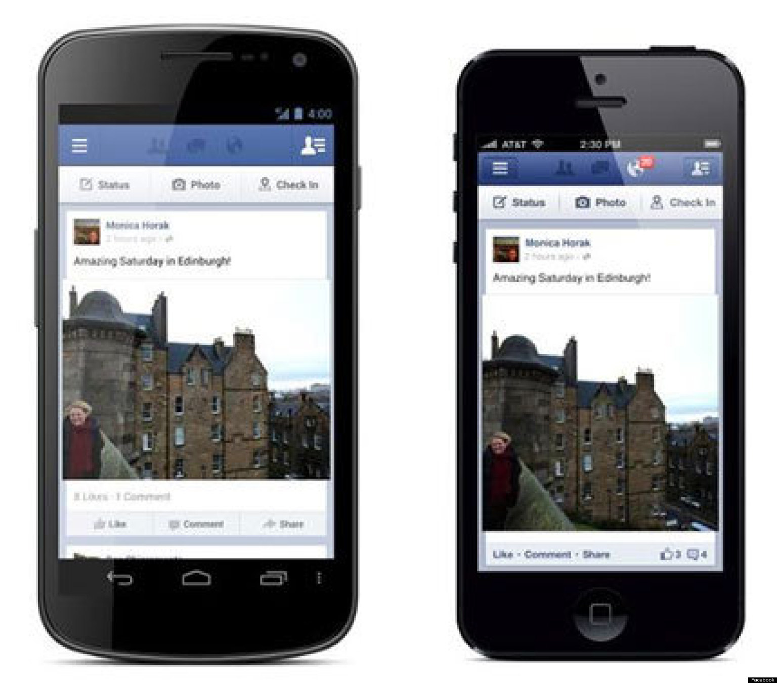 Facebook ya permite compartir desde el celular | HuffPost