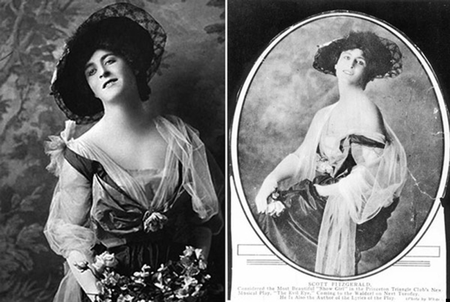 F. Scott Fitzgerald In Drag: Vintage Photo Of Author In Women's Costume ...