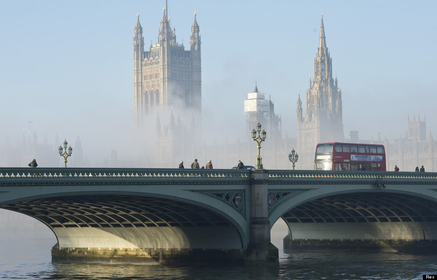 A City In The Sky: Fairy Tale Fog Makes London Look Enchanted (PICTURES ...